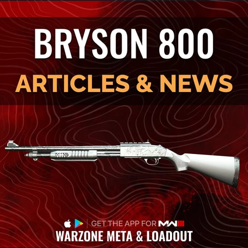 BRYSON 800 Noticias y artículos en Warzone, MW3 y MW2