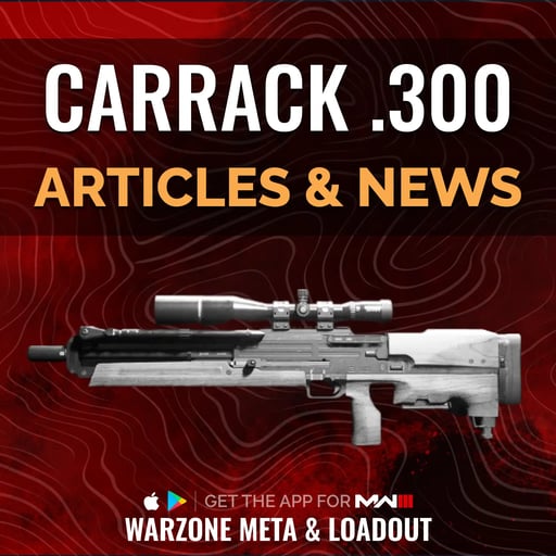 Nouvelles & Articles sur le CARRACK 300 dans Warzone, MW3 & MW2