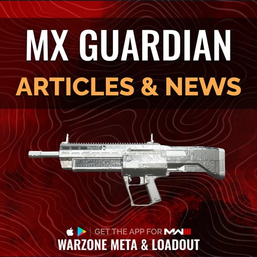 Nouvelles & Articles sur le MX GUARDIAN dans Warzone, MW3 & MW2