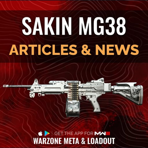 SAKIN MG38 News & Articles in Warzone, MW3 & MW2